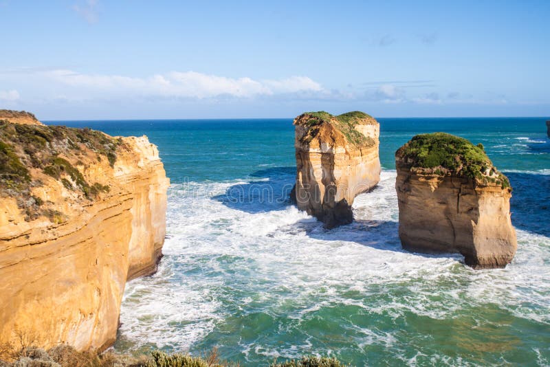 The clift stock image. Image of dune, stone, lime, wave - 52741877