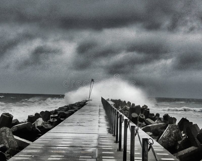 Clima Tempestuoso Imagen. Imagen: 128062373