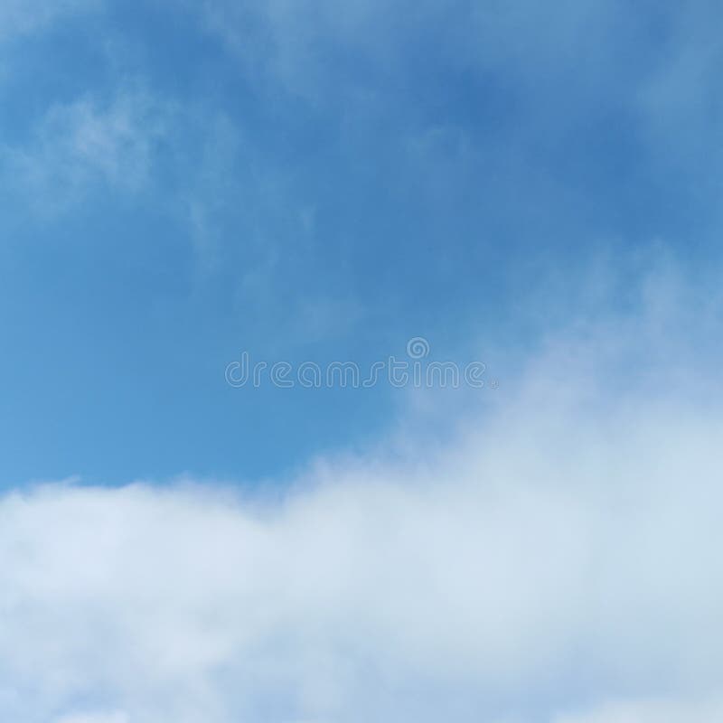 Climate Atmosphere Blue Background Natural Beautiful Stock Photo ...