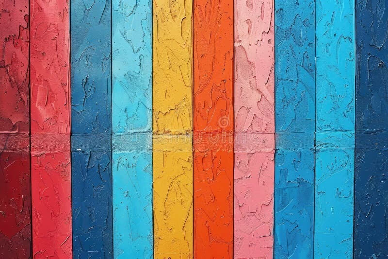 Climate Bands Pattern, Rainbow Texture, Coloured Stripes from Blue To ...