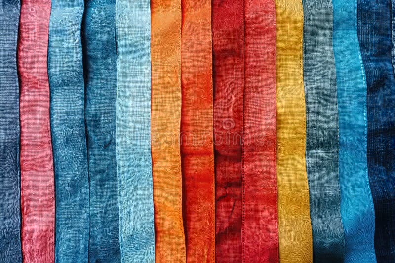 Climate Bands Pattern, Rainbow Texture, Coloured Stripes from Blue To ...