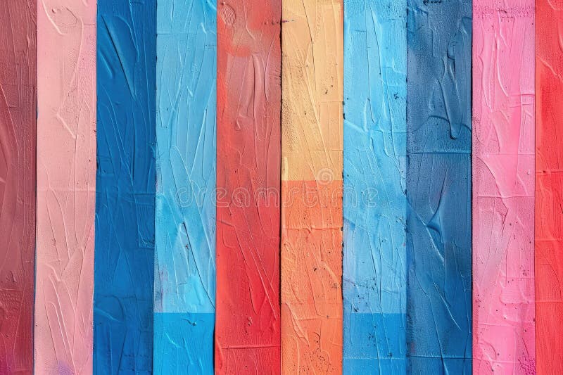 Climate Bands Pattern, Rainbow Texture, Coloured Stripes from Blue To ...