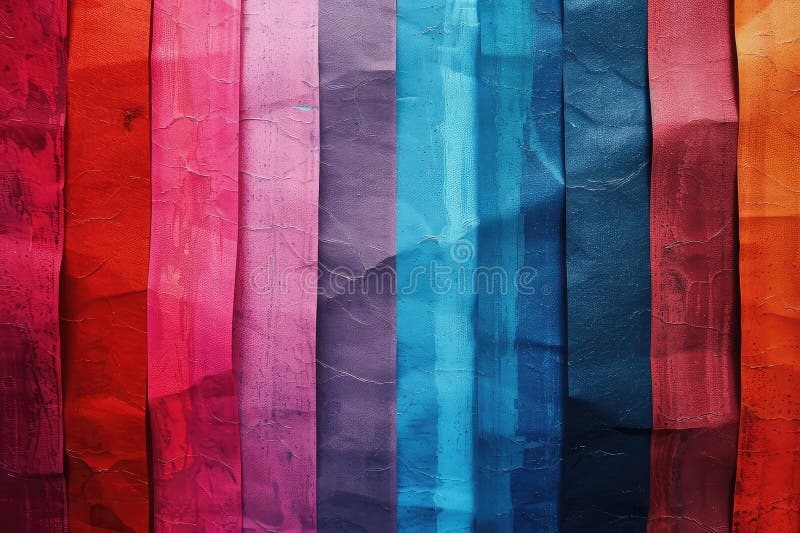 Climate Bands Pattern, Rainbow Texture, Coloured Stripes from Blue To ...