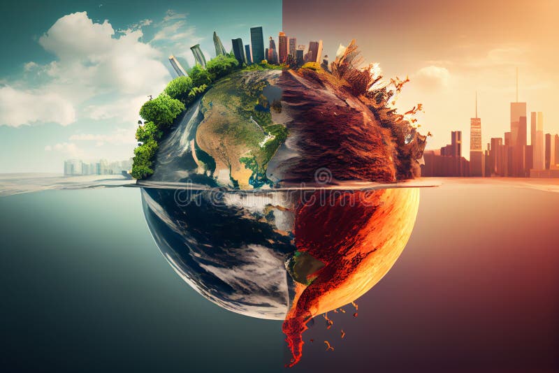 Climate Change, Climate Change, Globe, Save the Earth Concept Stock ...