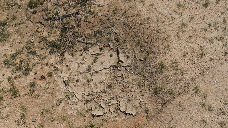 Climate Change Drought Land. Global Warming Issue, Cracked Mud in the ...