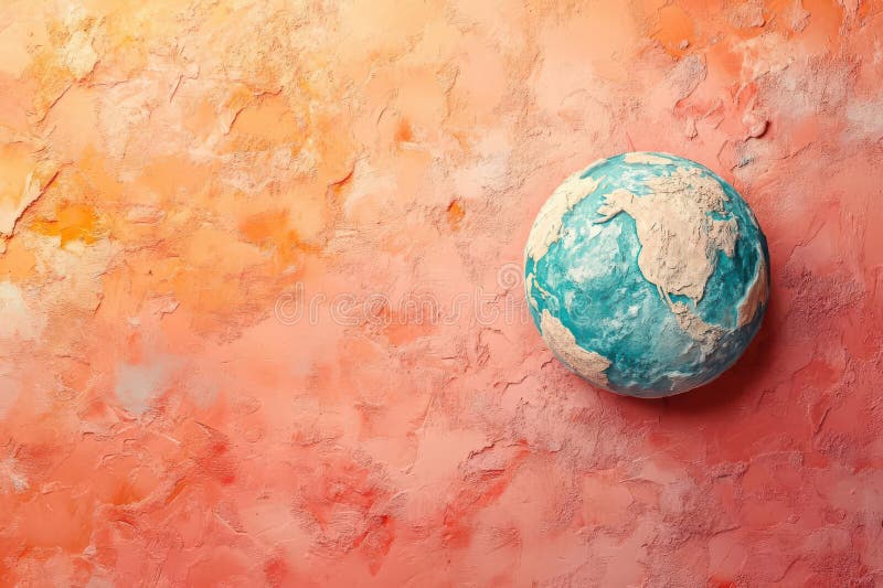 Climate Change Flat Design Top View Environment Animation Colored ...