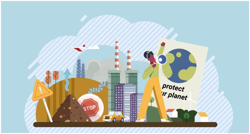 Climate Change. Save the Planet. Choose Renewable Resources To Make ...