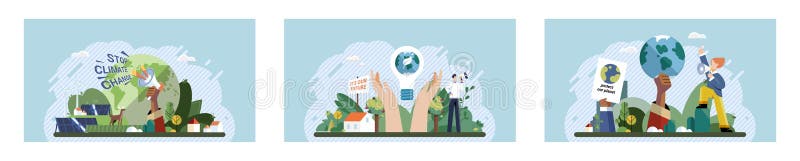 Climate Change. Save the Planet. Environmental Protection is Essential ...