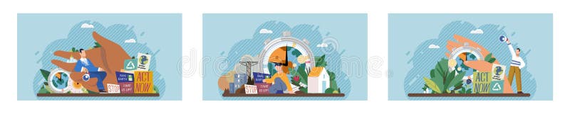 Climate Change. Save the Planet. we Must Take Immediate Action To ...