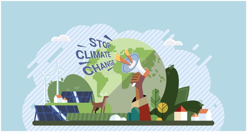 Climate Change. Save the Planet. Promoting Sustainability Clead To ...