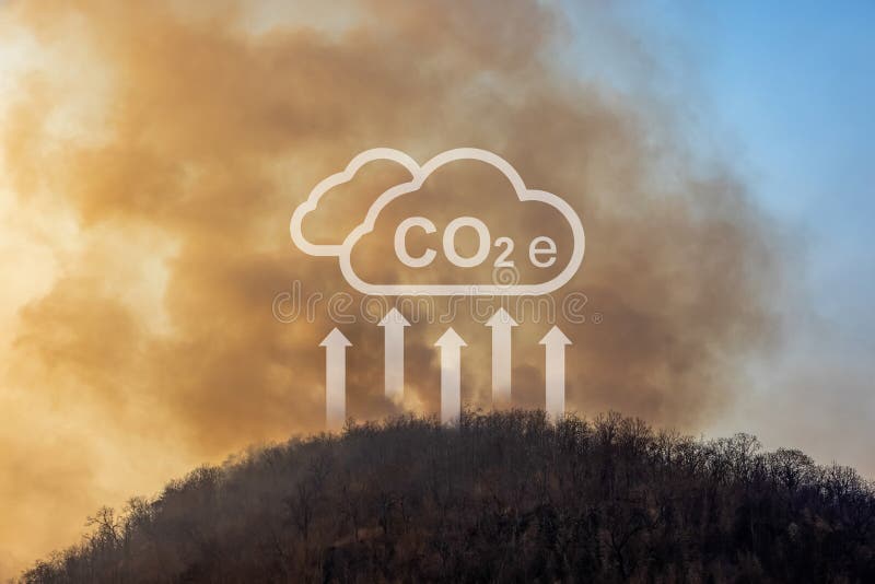 Climate Change, Tropical Wildfires Release Carbon Dioxide (CO2 ...