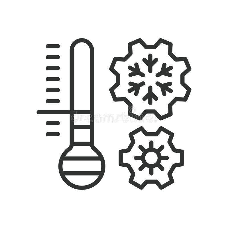 Climate Control, Icon in Line Design. Climate Control, Temperature ...