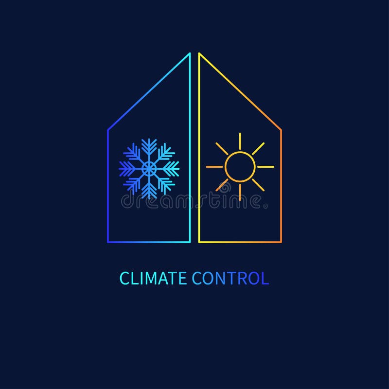 Climate Control Linear Icon Stock Vector - Illustration of climate ... Climate Control Linear Icon Stock Vector - Illustration of climate ...