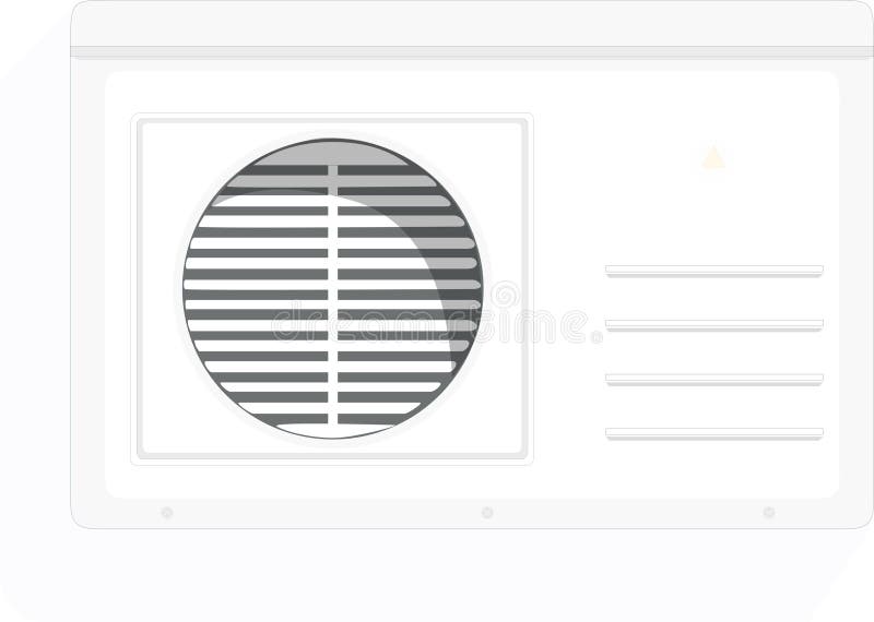 Climate Control System. Air Conditioner. Split System. External Block ...