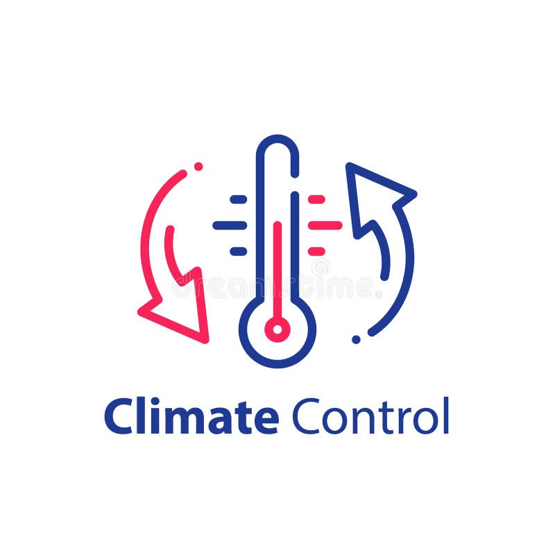 House Climate Control System, Change Temperature, Home Air Conditioning ...