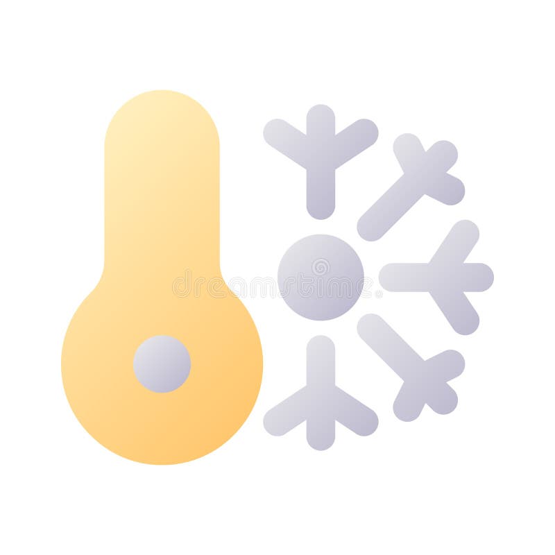 Climate Control System Pixel Perfect Flat Gradient Two-color Ui Icon ...