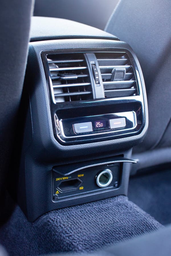 Climate Control Unit for Rear Passengers in a Car with a 220 Volt ...