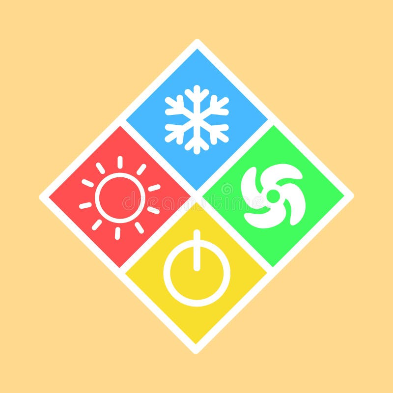 Climate Control Vector Icon. Smart Home Vector Icon. Engineering ...