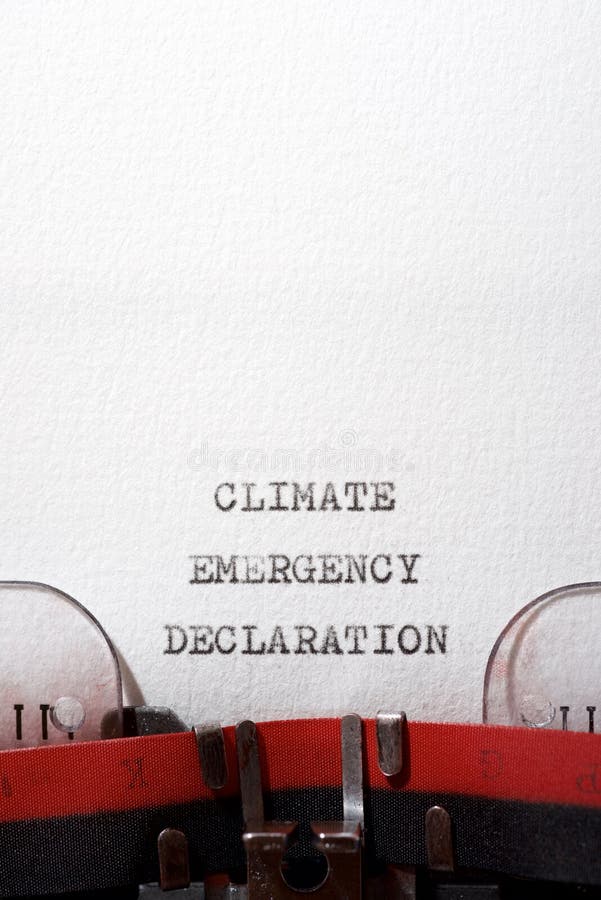 Climate Emergency Declaration Stock Image - Image of danger ...