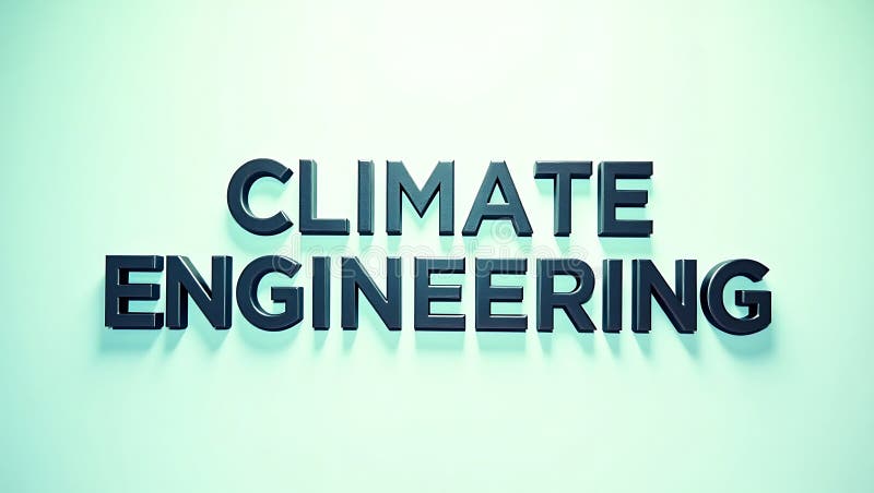 Climate Engineering Against a Light Backdrop, Emphasizing the Focus on ...