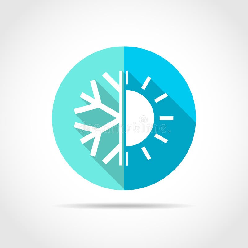 Climate Icon. Vector Illustration. Stock Illustration - Illustration of ...