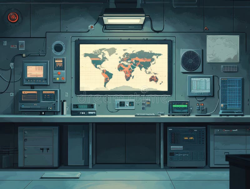 Climate Science Data Center Global Impact Informative Modern Lab Inside ...