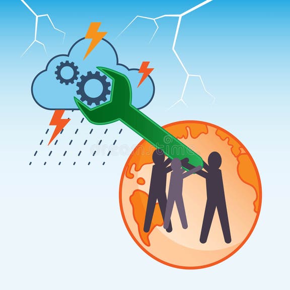 Fixing Climate Change Stock Illustrations – 58 Fixing Climate Change ...