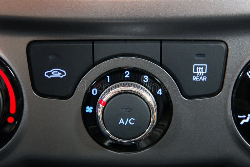 Climatisation Automatique De Voiture Photo stock - Image du température ...