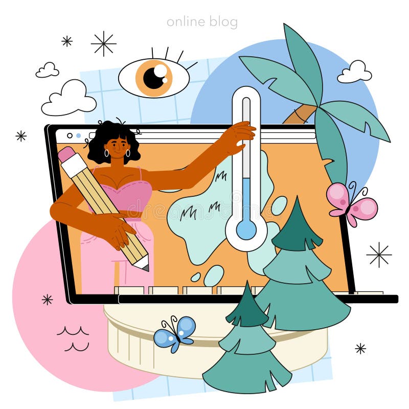 Climatologist Online Service or Platform. Studying Factors Stock ...