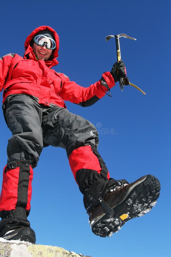 Climb stock photo. Image of running, climber, mountaineering - 54164488