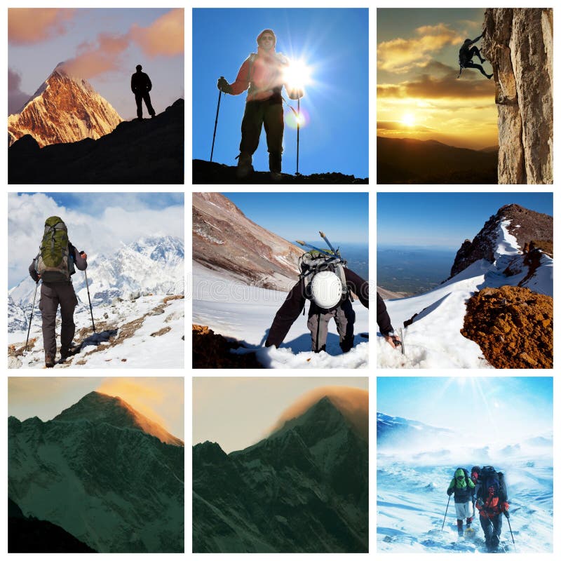 Climb stock photo. Image of climber, summit, adventure - 54164708