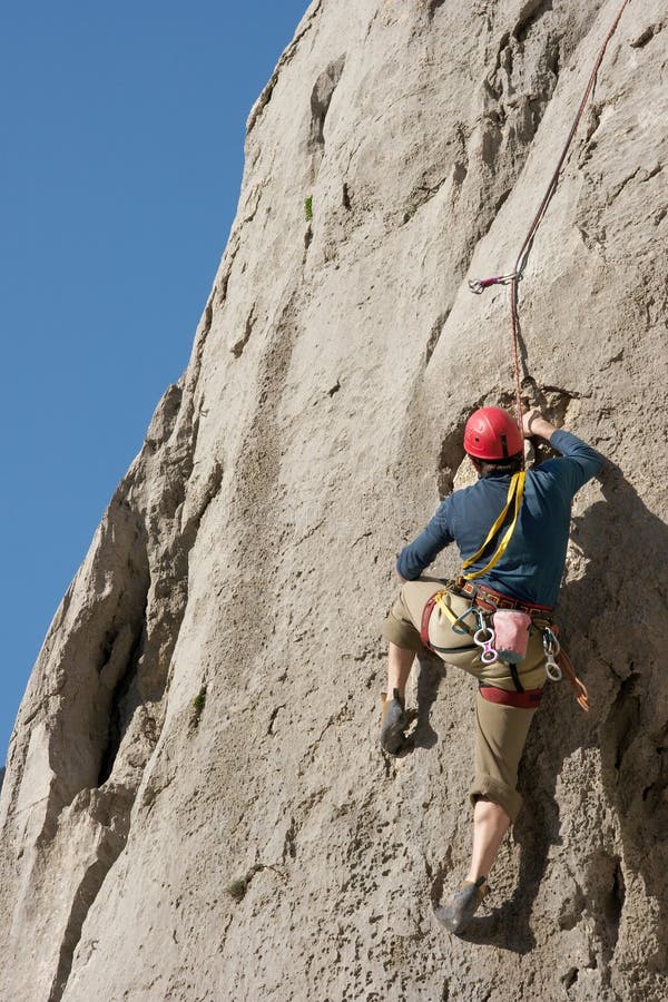 Climber stock photo. Image of hold, climber, activity - 2187380