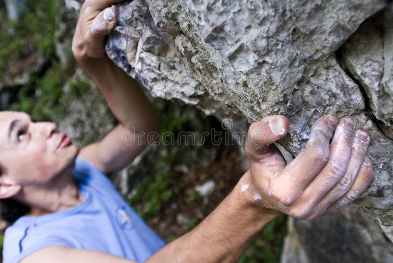 Climber hand stock image. Image of healthy, ascend, dangerous - 2820777