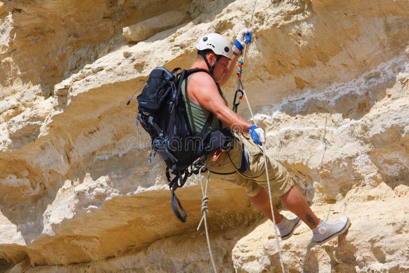 Climber stock image. Image of cliff, balance, heroic - 29015533