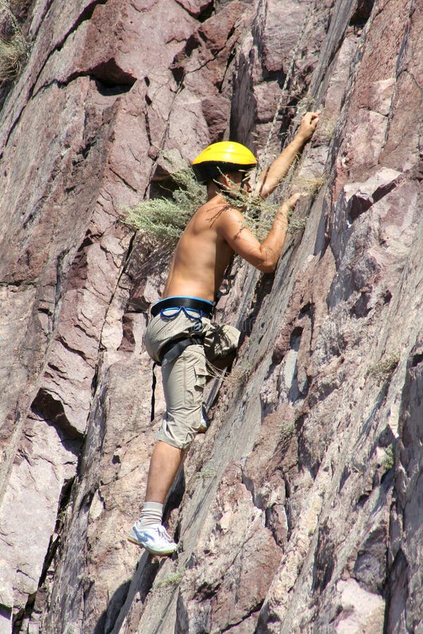 Climber stock image. Image of exercise, ascend, active - 3615565