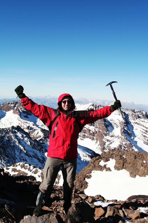 Climber stock image. Image of people, climber, male, mountaineer - 4000329