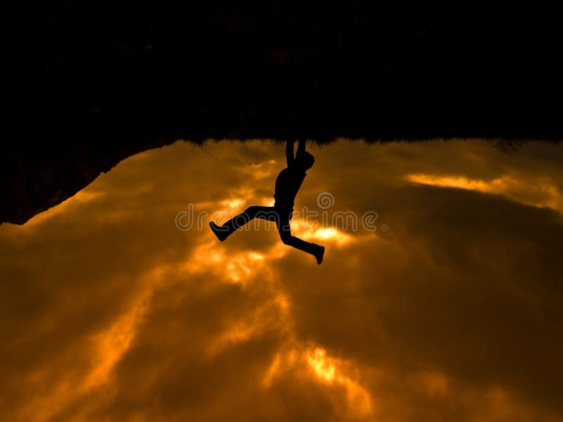 The climber stock photo. Image of sports, cloud, cloudy - 5178146