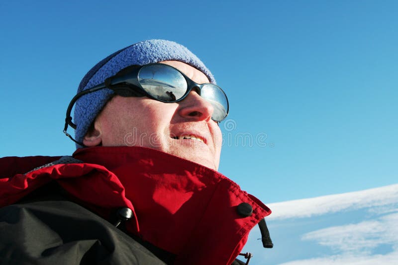 Climber stock photo. Image of mountaineer, people, person - 5563884