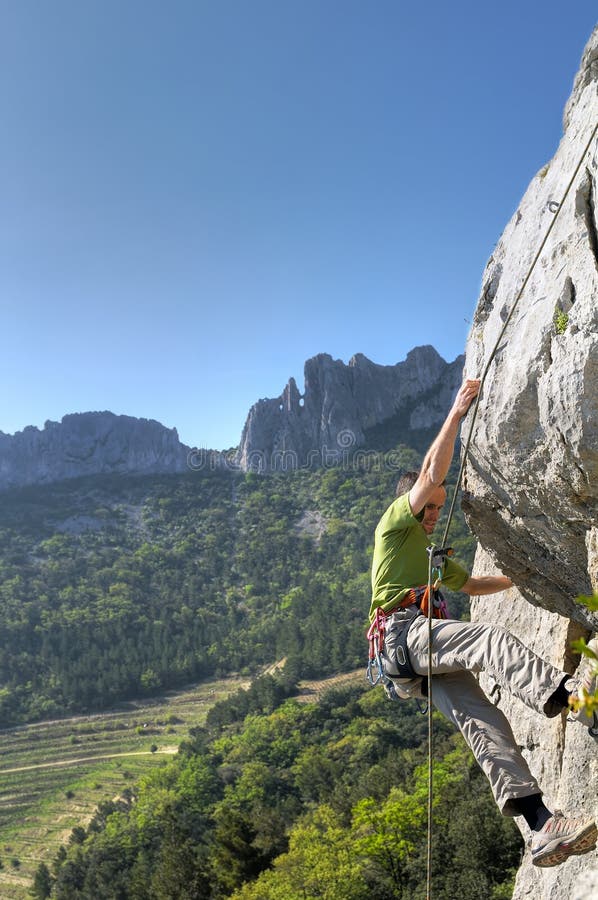 Climber-four stock photo. Image of climb, mountain, mountaineering ...