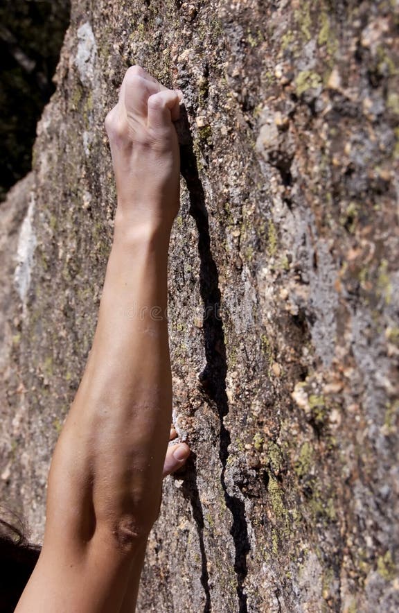 Climber hand stock image. Image of hiking, park, hike - 8523201