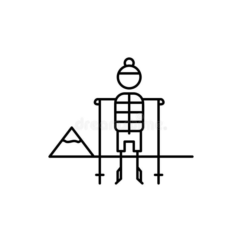 Climber Icon. Element of Human Hobbies Icon for Mobile Concept and Web ...