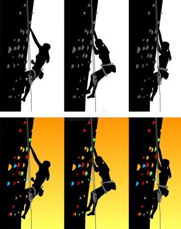 Woman Practice Climber Stock Illustrations – 30 Woman Practice Climber ...