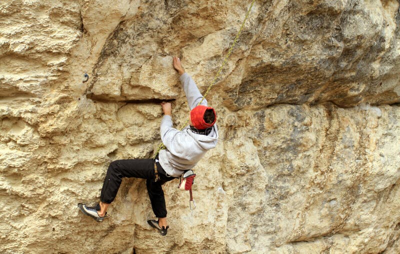 Climber stock image. Image of extreme, dangle, activity - 64713147
