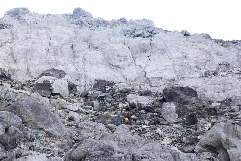 Climbers Descend Rock Spire Editorial Image - Image of bute, farm: 79424530