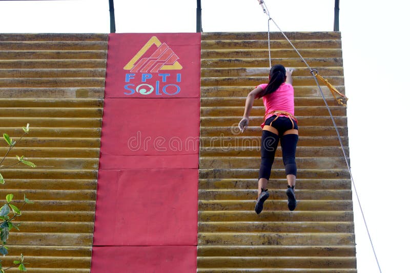 Climbers editorial photo. Image of climb, stadium, indonesia - 57823826