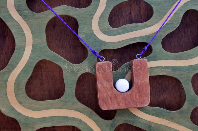 Climbing Ball Race Maze Game Stock Photo - Image of abstract, game ...