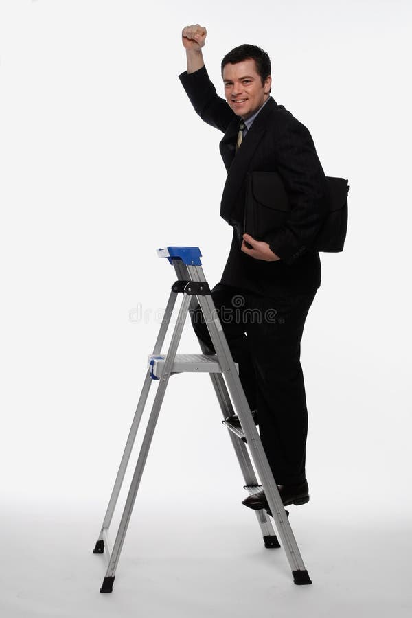 Climbing The Corporate Ladder Picture. Image: 5107093