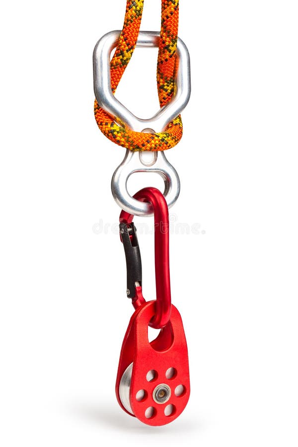 Climbing Knot, Figure Eight Stock Image - Image of canyoning, belaying ...