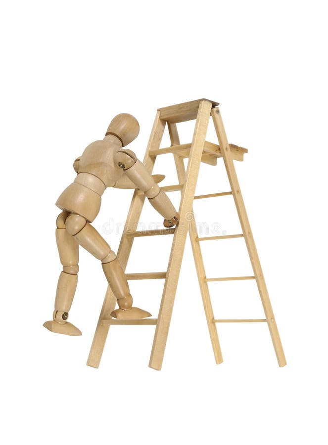 Climbing Ladder stock photo. Image of reach, goals, ladder - 15920916