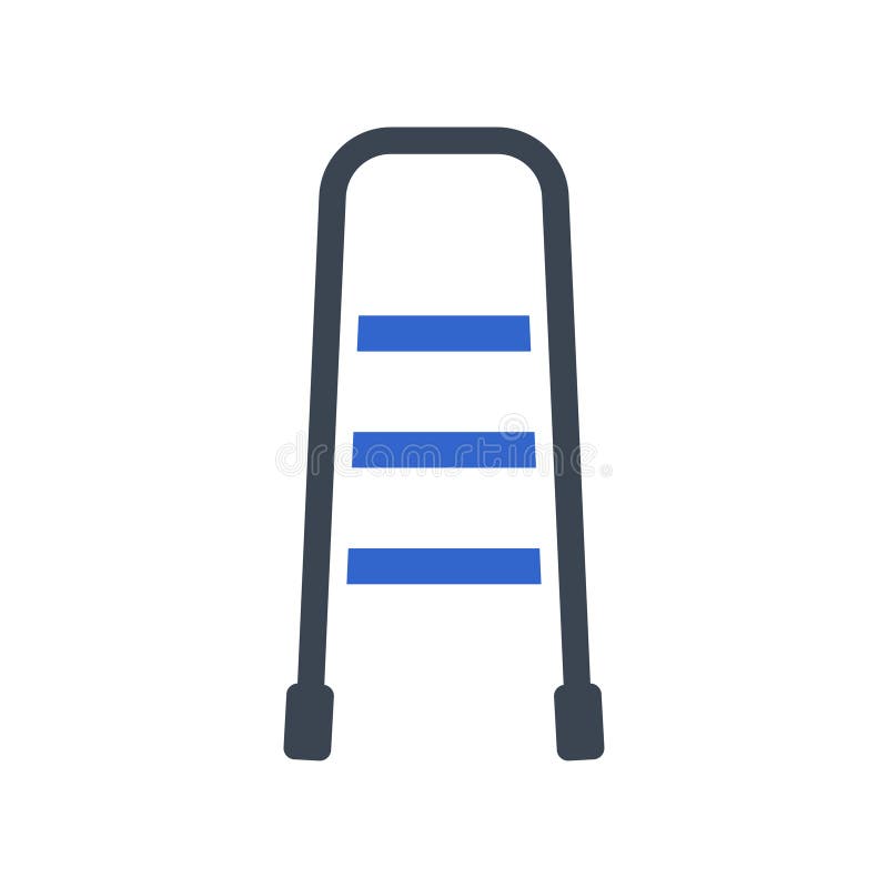 Climbing ladder icon stock vector. Illustration of ladder - 188063791